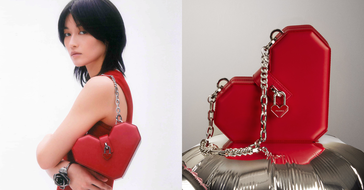 小CK姐妹牌「Pedro」推情人節限定系列，想高調示愛這款「紅色愛心包」請必須入手！ | Bella.tw儂儂